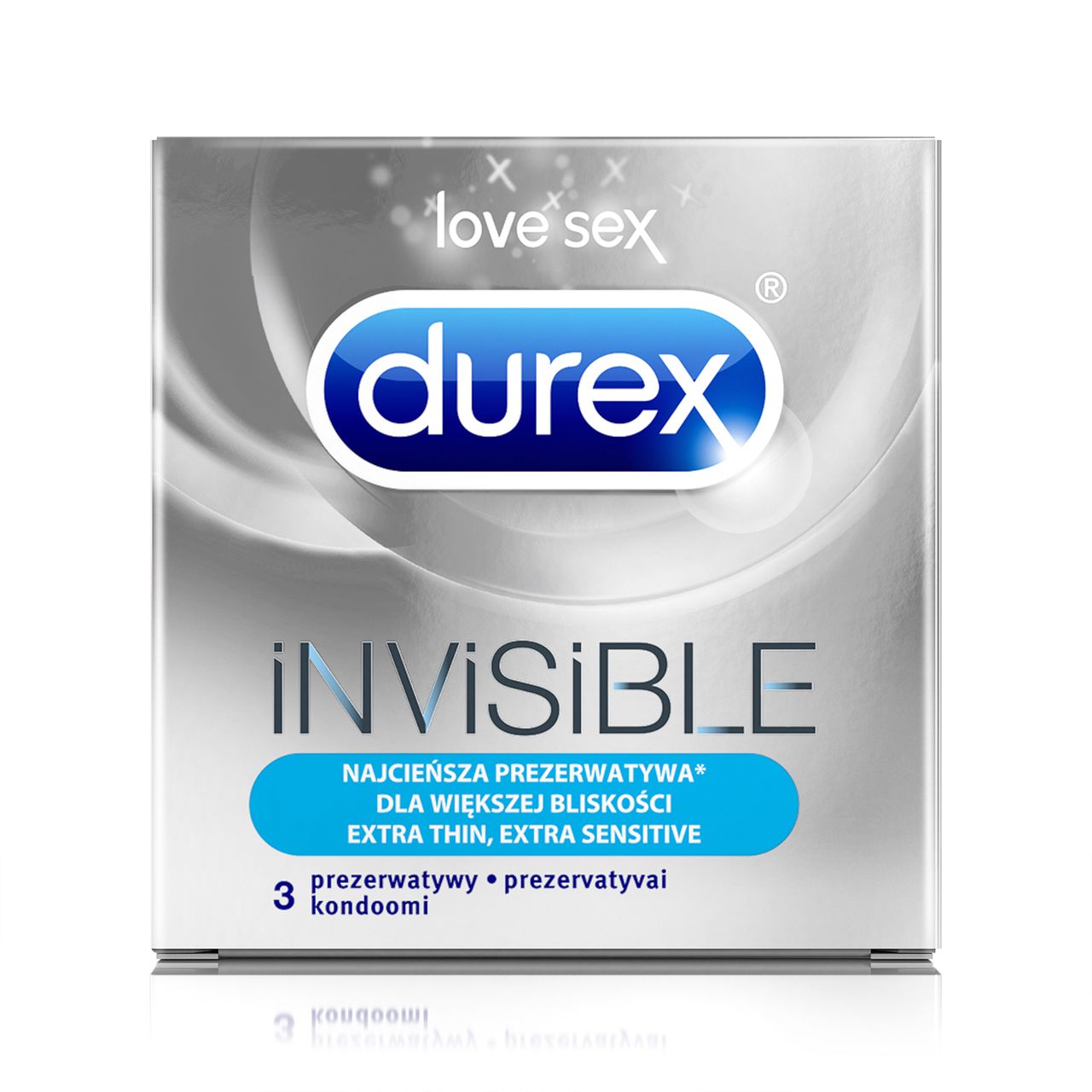 Prezerwatywy Invisible dla większej bliskości| Kondomy | Durex